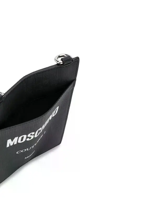 Moschino Strap Logo Card Holder