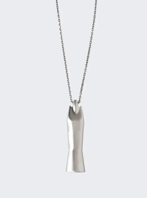 Rick Owens Mega Sister Charm Necklace - Silver