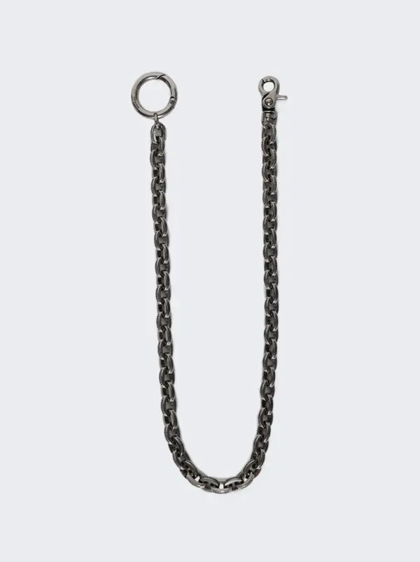 Balenciaga Melrose Trouser Chain - Silver