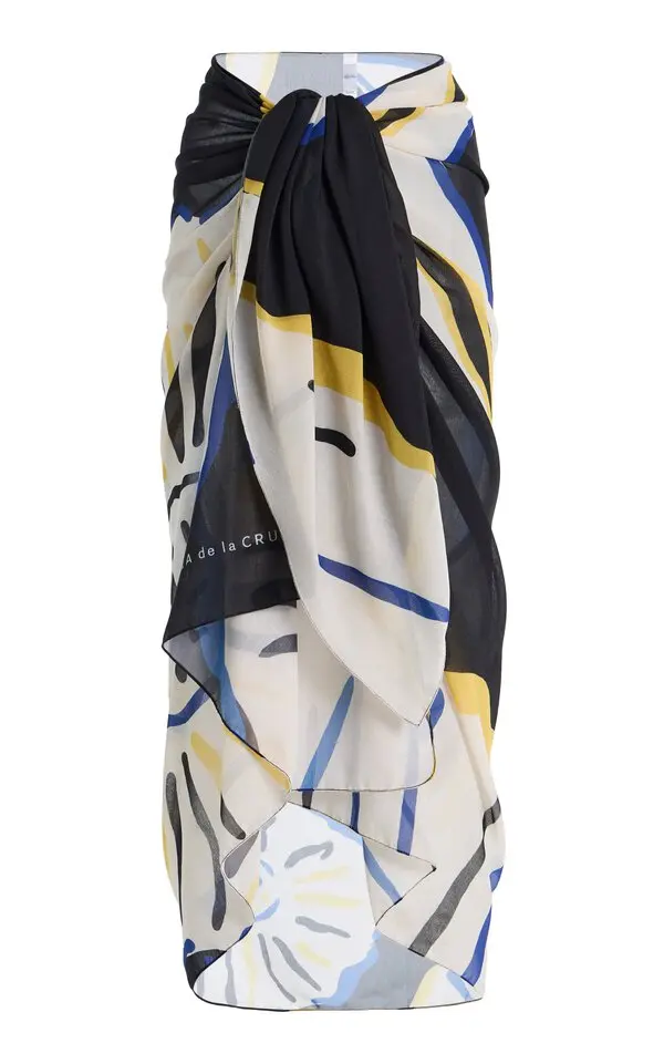 CALA DE LA CRUZ Luana Sarong - Black