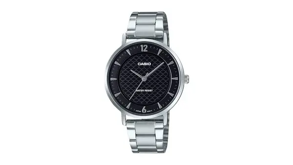 Casio Analog Ltpvt04d1a - Stainless Steel