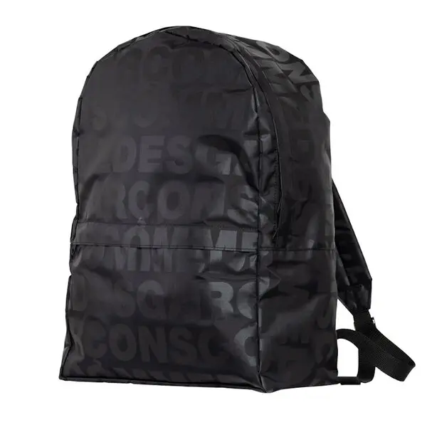 Comme Des Garçons Cdg Market All Over Pattern Backpack - Black