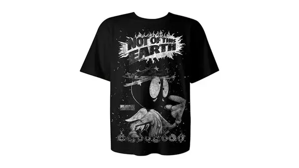 HELLSTAR Not Of This Earth T-shirt - Black