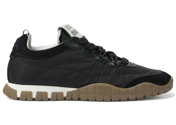 Miu Miu Tyre Sneakers - Black