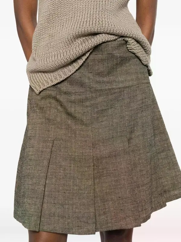 Our Legacy Girdle Pleated Skirt