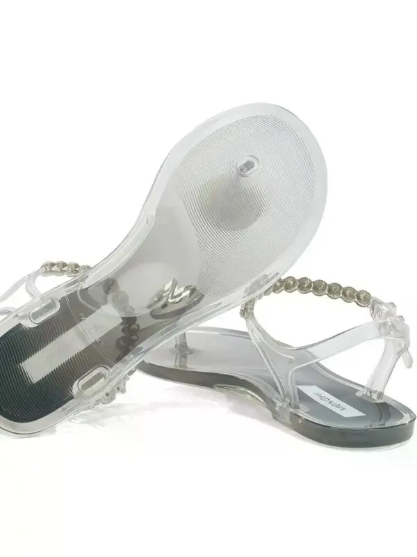 Menghi Crystal-embellished Thong Sandals