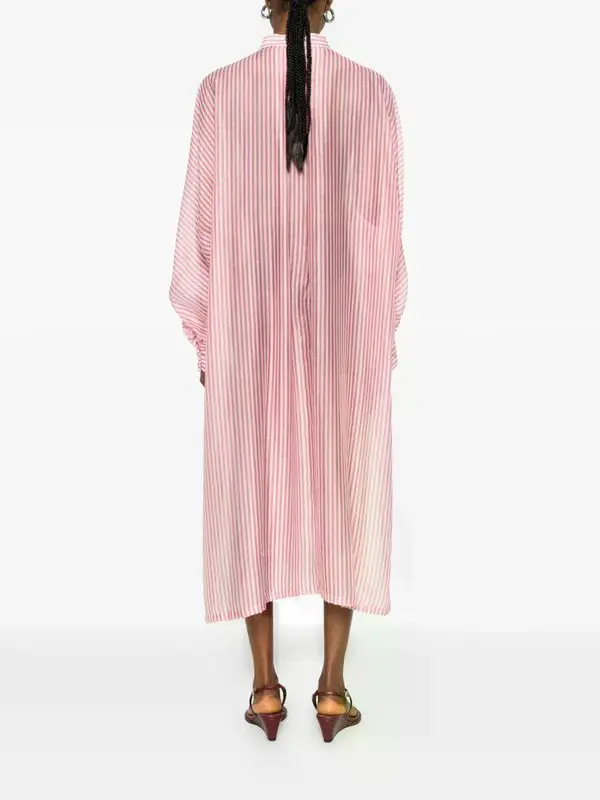 ERMANNO FIRENZE Striped Midi Dress