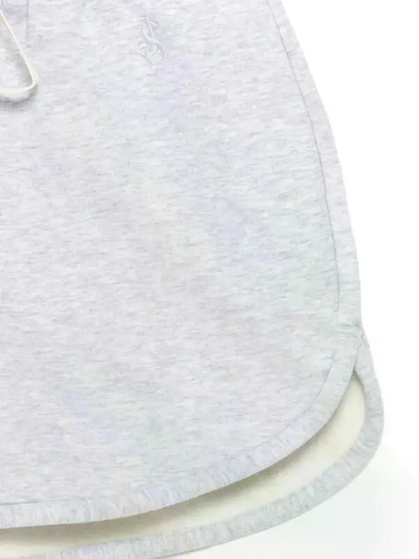 JIL SANDER Logo-embroidered Shorts - Grey