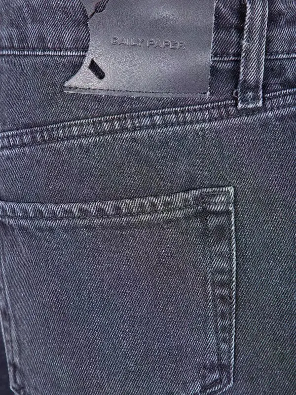 DAILY PAPER Monogram Denim Shorts