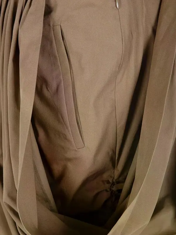 Chloé Draped Pleated Skirt