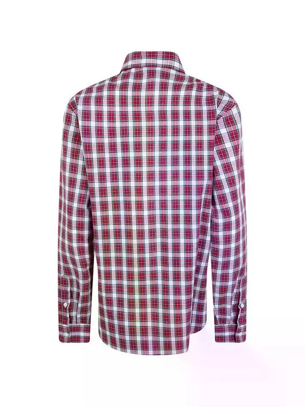 N°21 Check-pattern Shirt With Logo Embroidery