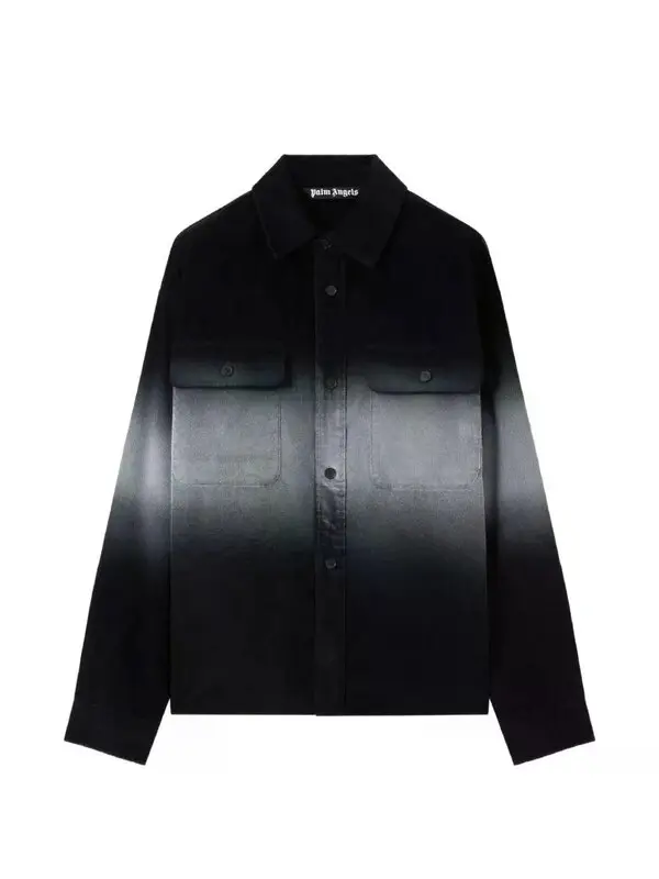 Palm Angels Gradient-effect Shirt Jacket