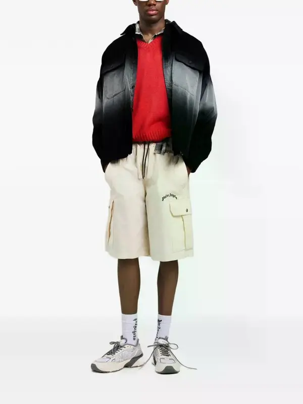 Palm Angels Gradient-effect Shirt Jacket