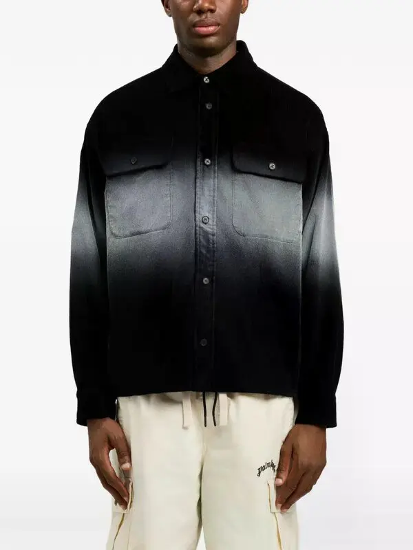 Palm Angels Gradient-effect Shirt Jacket