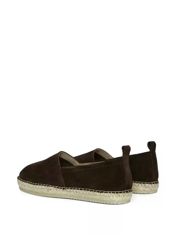 Frescobol Carioca Helio Suede Espadrilles - Brown