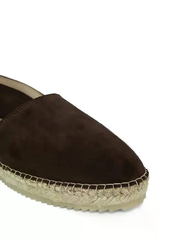 Frescobol Carioca Helio Suede Espadrilles - Brown