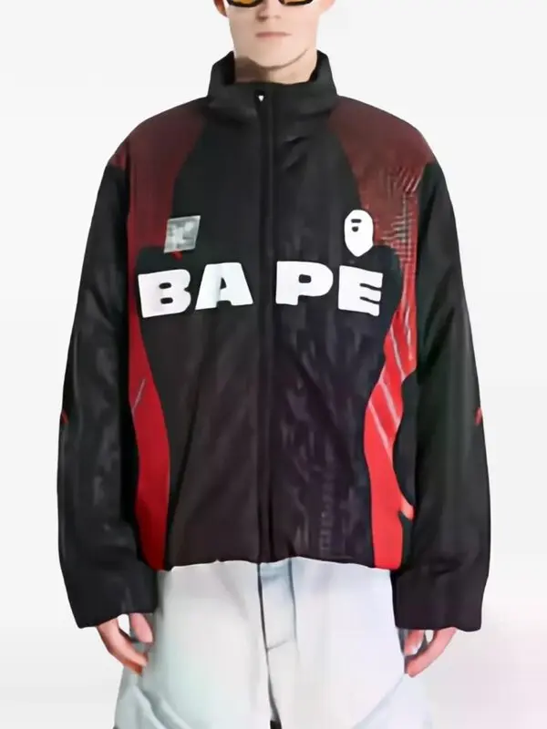 A BATHING APE Logo-print Padded Jacket