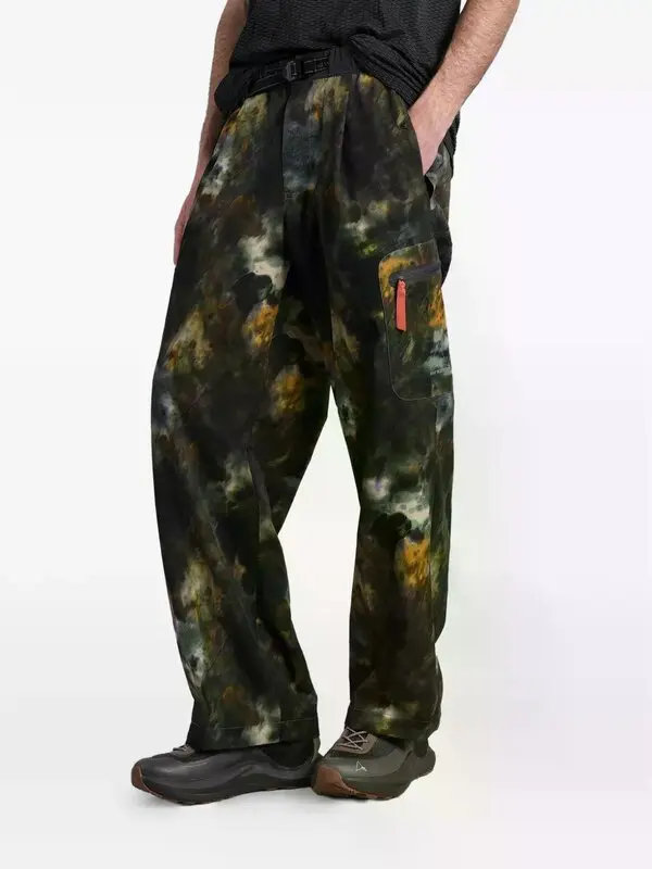 AND WANDER Tie-dye Cargo Pants