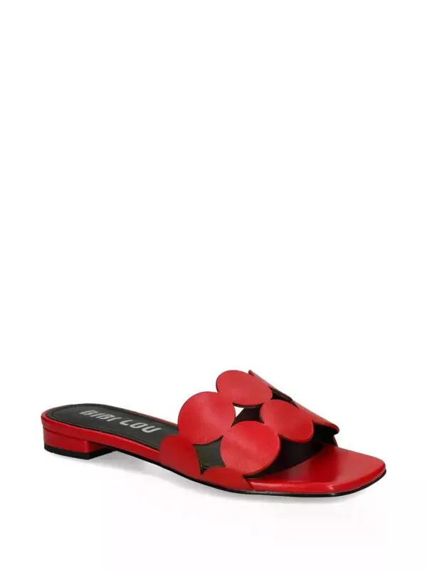 BIBI LOU Onami Cut-out Leather Sandals
