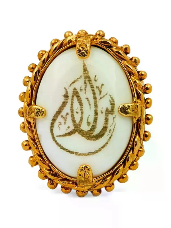 GEM KINGDOM Engraved Filigree Ring - Gold