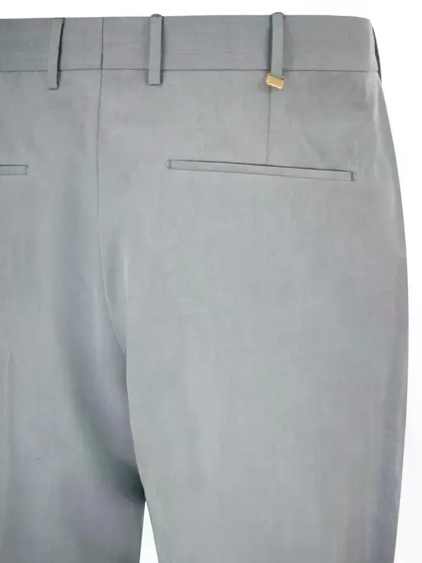 PT TORINO Pressed-crease Trousers - Blue