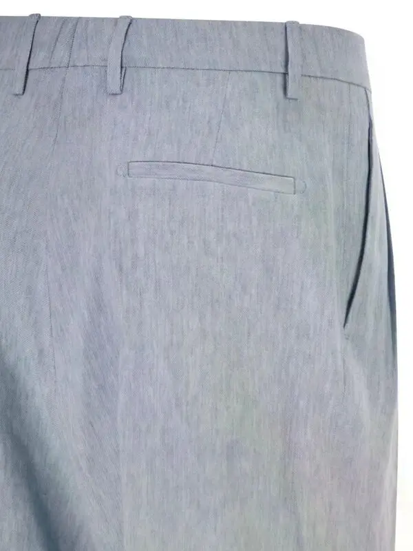 Tagliatore Effie Pleated Bermuda Shorts