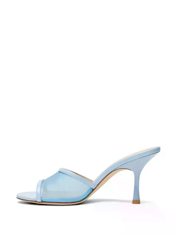 STUART WEITZMAN 8.5cm Bareitall Mules - Blue