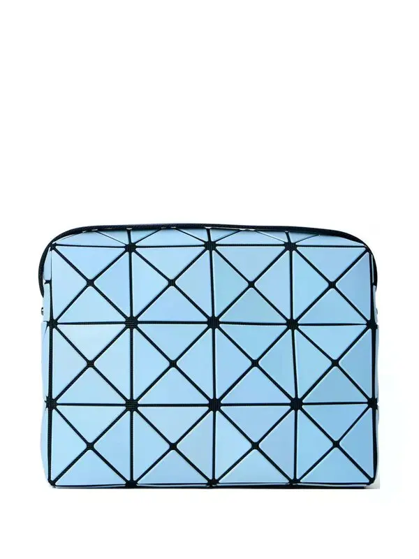 Issey Miyake Cuboid Geometric-paneled Bag - Blue