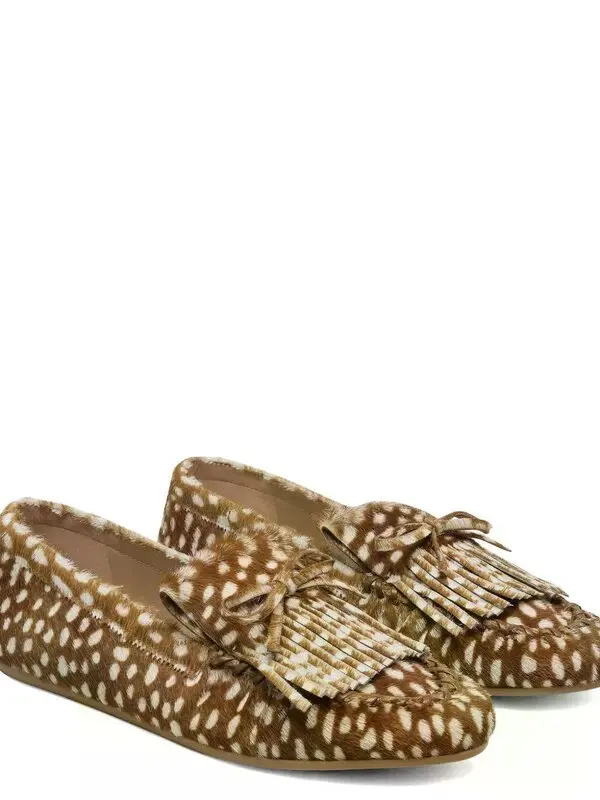 STUART WEITZMAN Britt Loafers - Brown