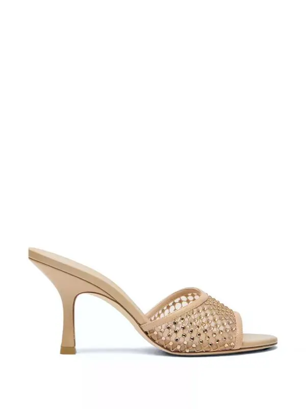 STUART WEITZMAN 8.5cm Bareitall Mules - Neutrals