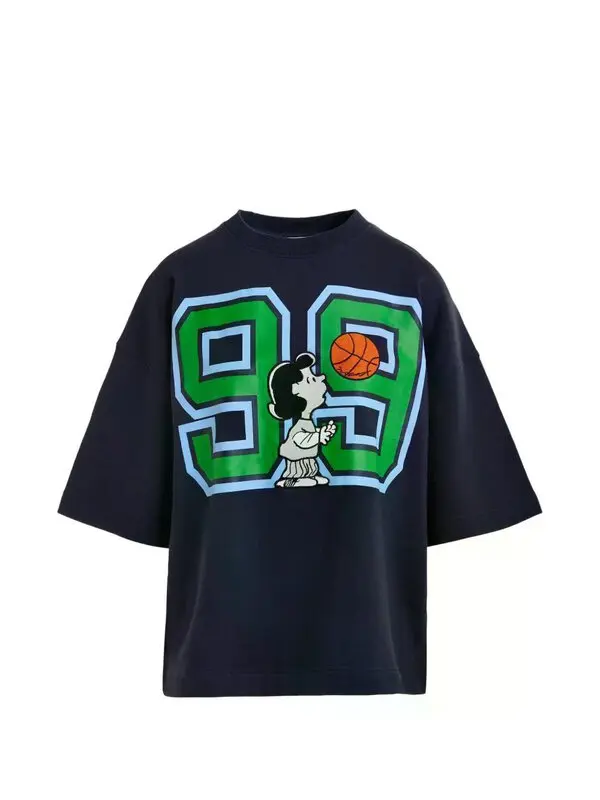 Essentiel Antwerp Peanuts™ Lucy Graphic-print Sweatshirt - Blue