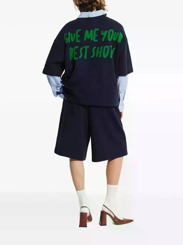 Essentiel Antwerp Peanuts™ Lucy Graphic-print Sweatshirt - Blue