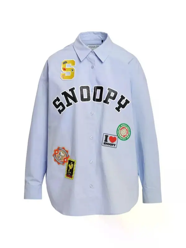 Essentiel Antwerp Snoopy Patch Shirt