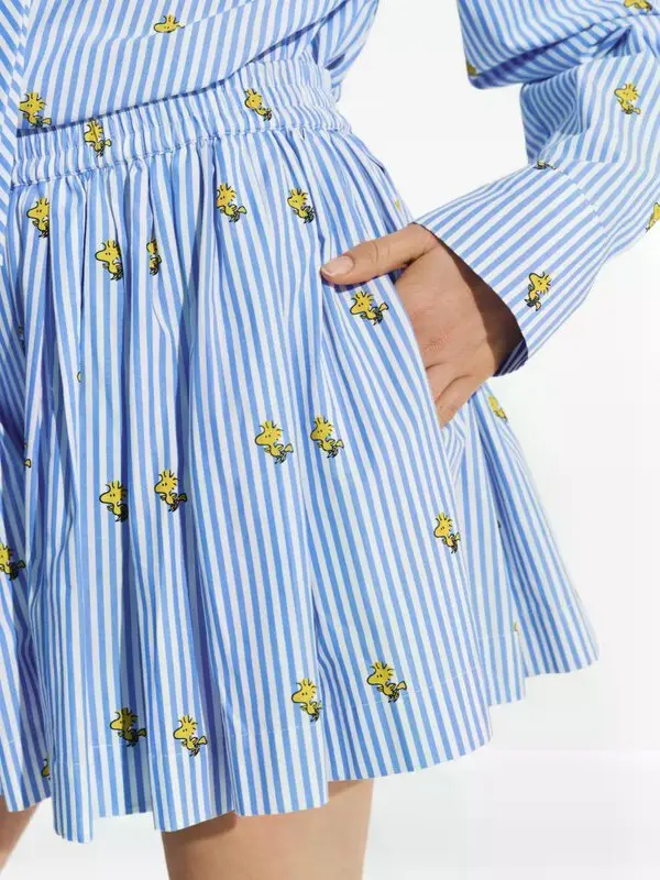 Essentiel Antwerp Peanuts™ Print Striped Shorts