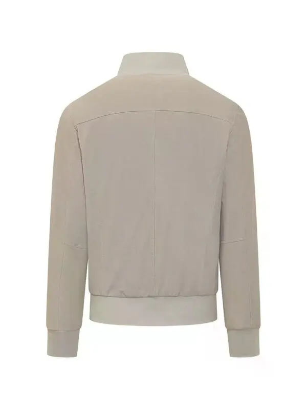 BARBA NAPOLI Button-up Patch-pocket Jacket - Neutrals