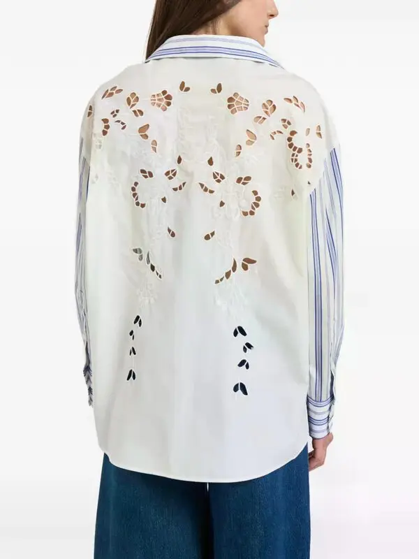 Max Mara Striped Cotton Shirt
