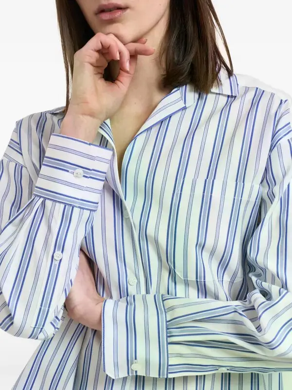 Max Mara Striped Cotton Shirt