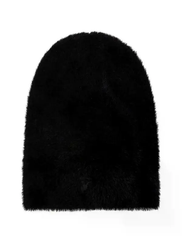 KANGOL Logo-embroidered Beanie - Black