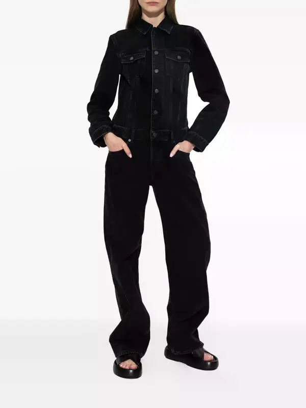 AGOLDE Rena Denim Jumpsuit - Black