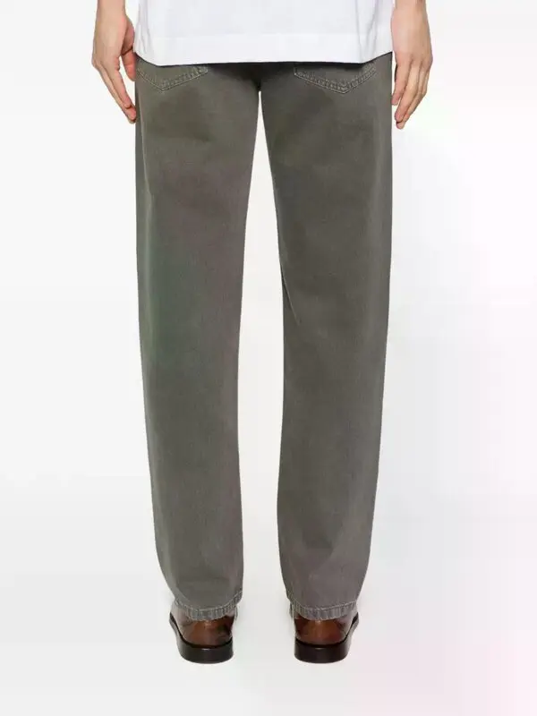Zegna Roccia Straight-leg Jeans - Grey