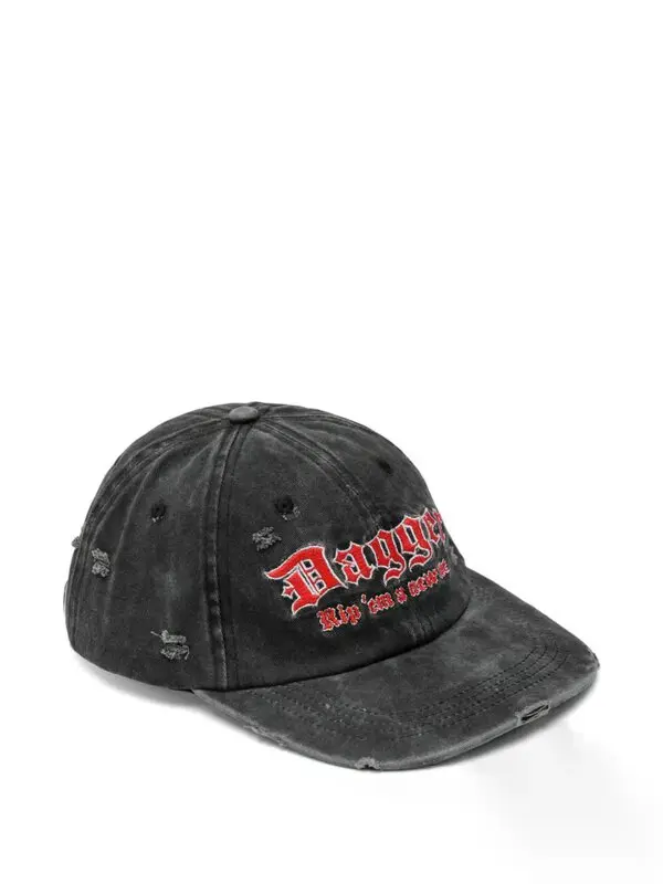 DAGGER Distressed Embroidered Baseball Cap