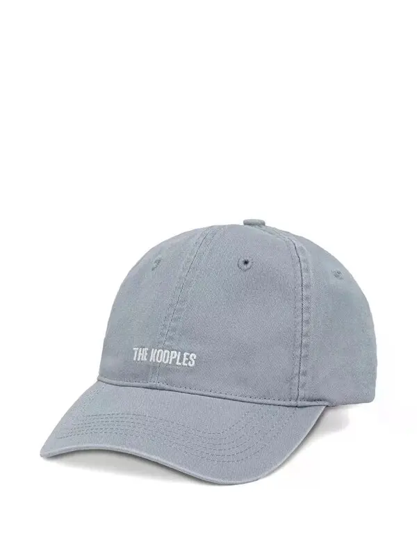 The Kooples Logo-embroidered Baseball Cap - Blue