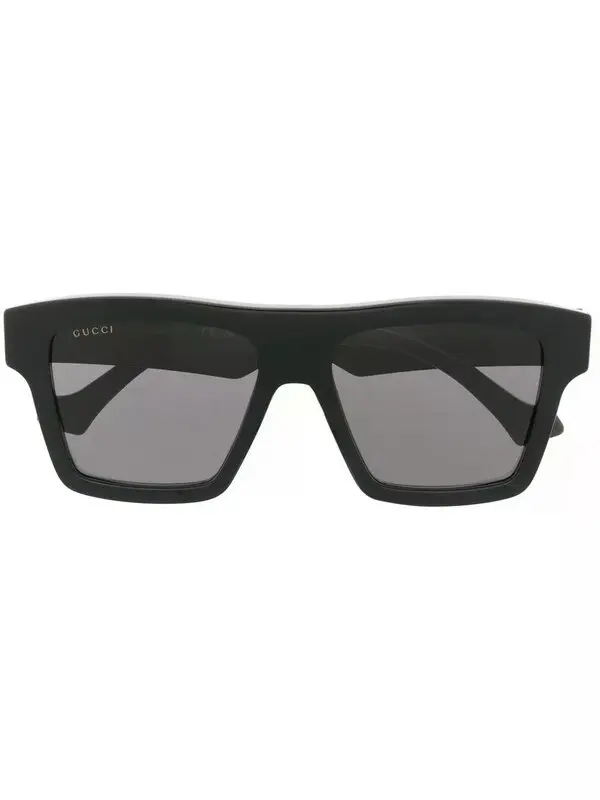 Gucci Rectangle-frame Sunglasses