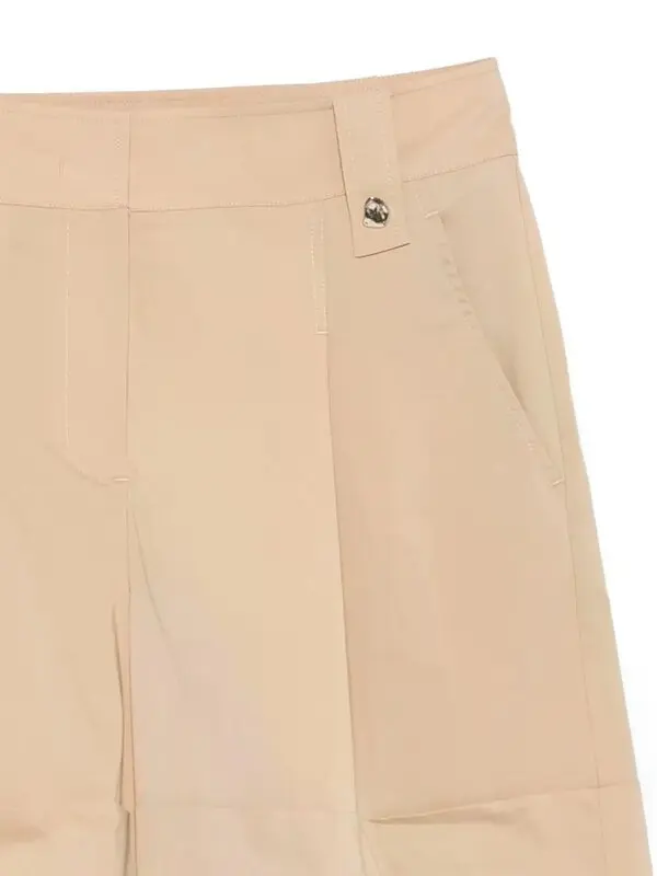 Liu Jo Button-embellished Pleated Shorts