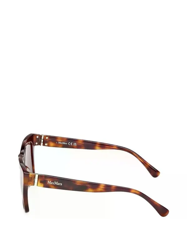 Max Mara Square Frame Sunglasses - Brown