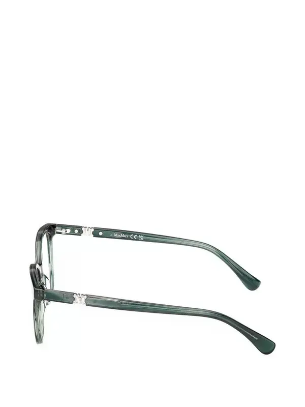 Max Mara Round Frame Glasses - Green