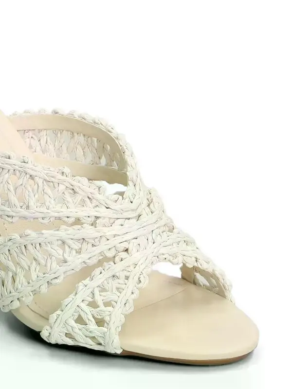 AREZZO Woven Crossover-strap Sandals