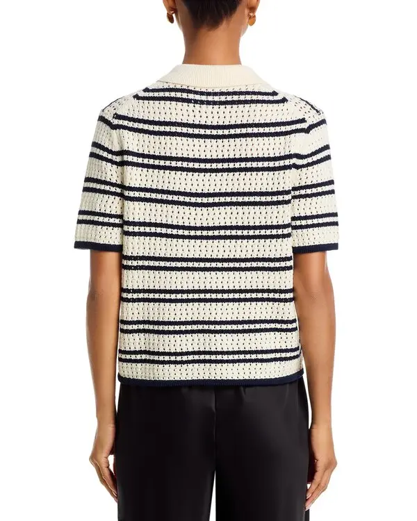 Velvet By Graham & Spencer Lumae Polo Sweater