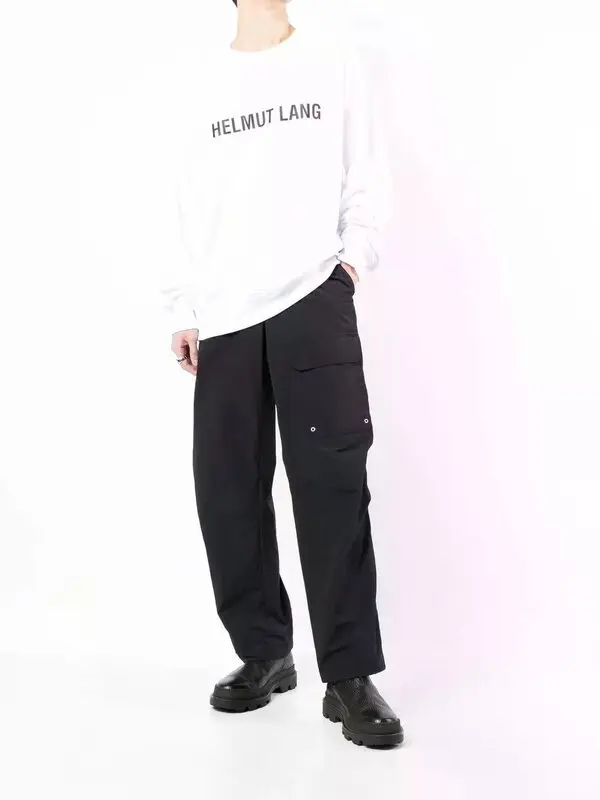 Helmut Lang Patch-pocket Loose Fit Trousers