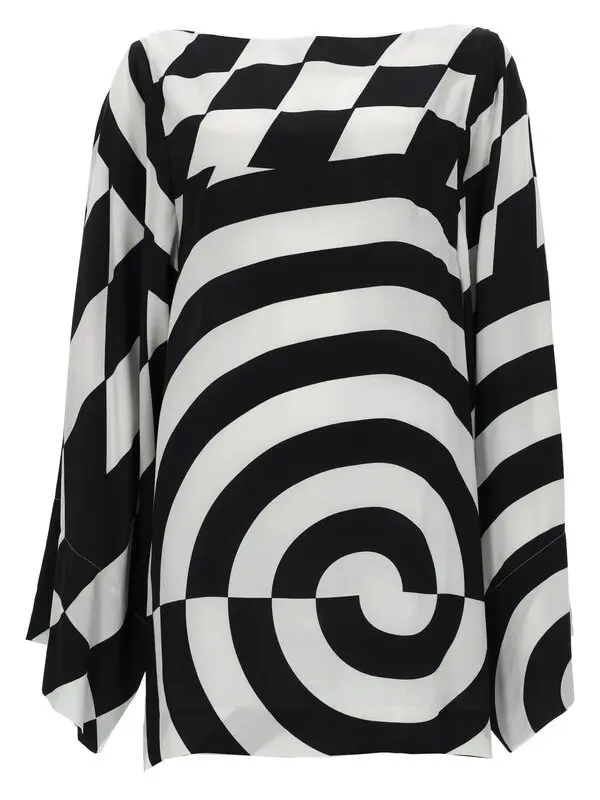 Dries Van Noten Printed Viscose Blouse - Multicolour